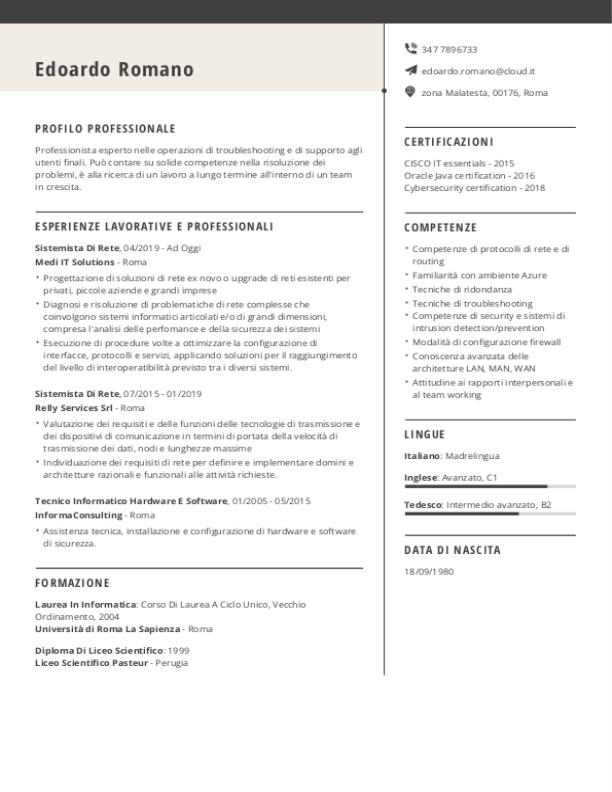 Codice Di Abbigliamento Cv