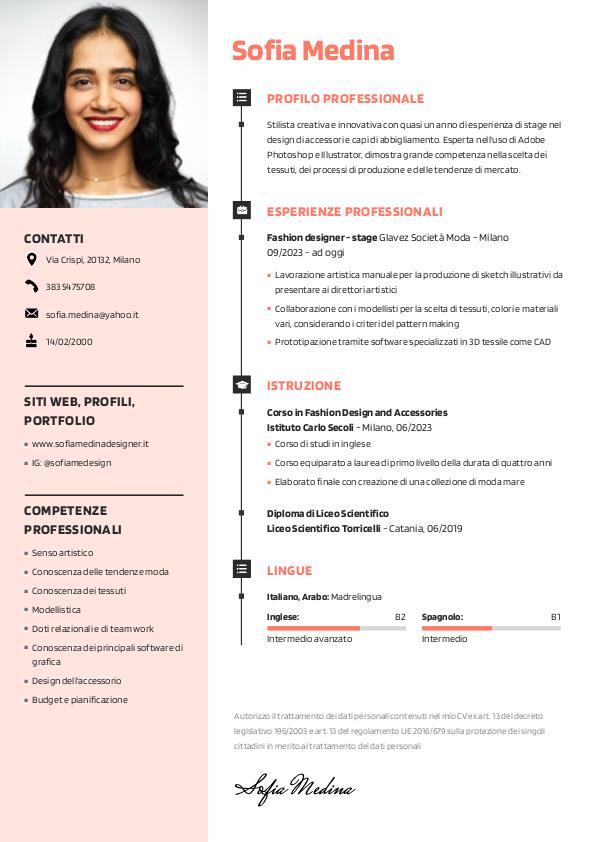 Codice Di Abbigliamento Cv