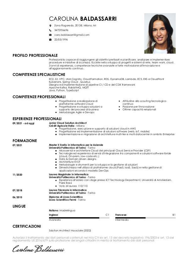 Curriculum Eni: esempi e consigli | ilCVperfetto